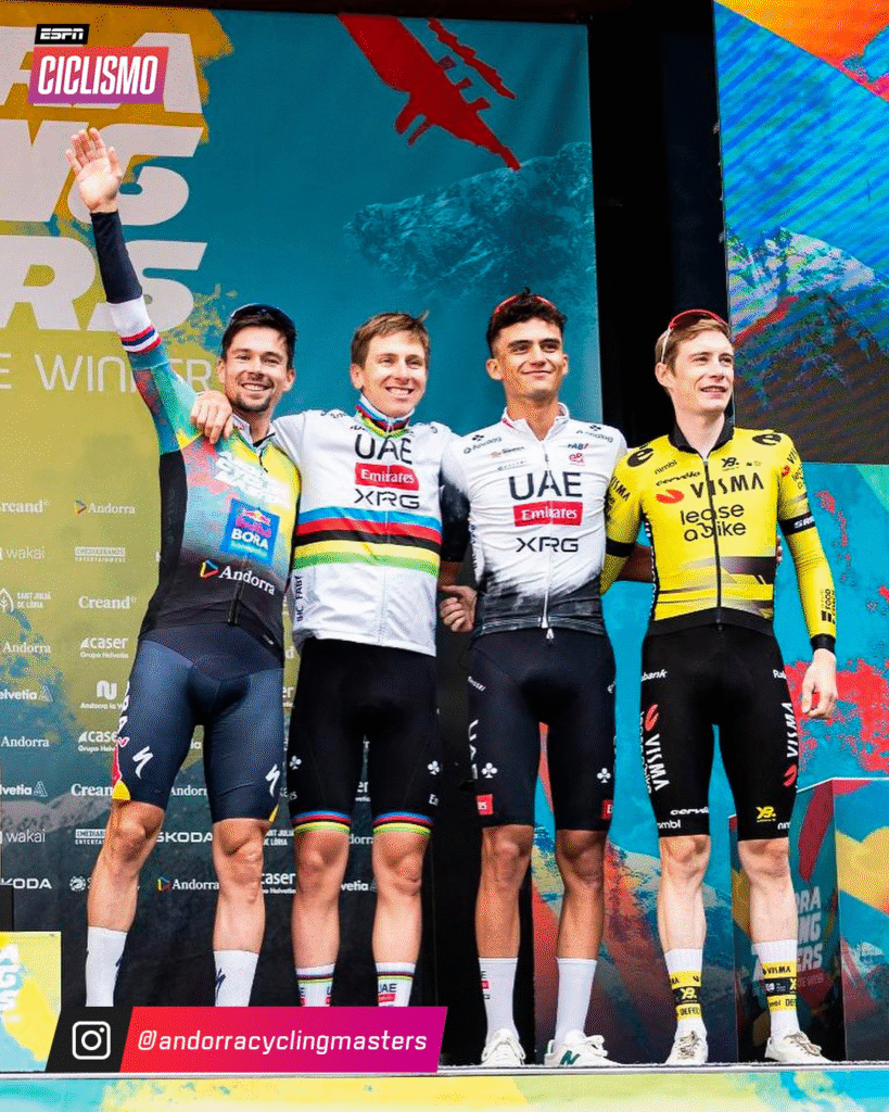 Isaac del Toro brilla en Andorra y conquista el segundo lugar en el ...